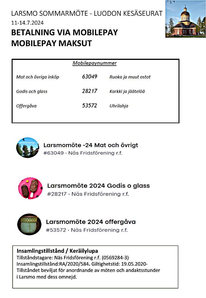 Larsmo Sommarmöte 11-14.7 – LFF